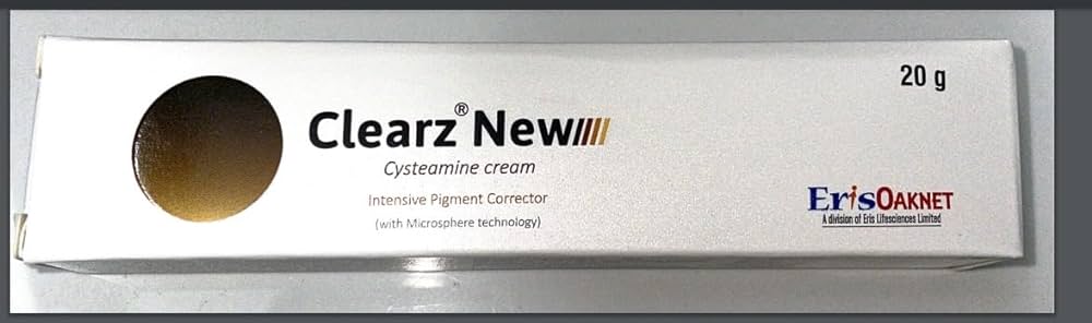 Clearz New Cysteamine Pigment Correction Cream- 20 Gram